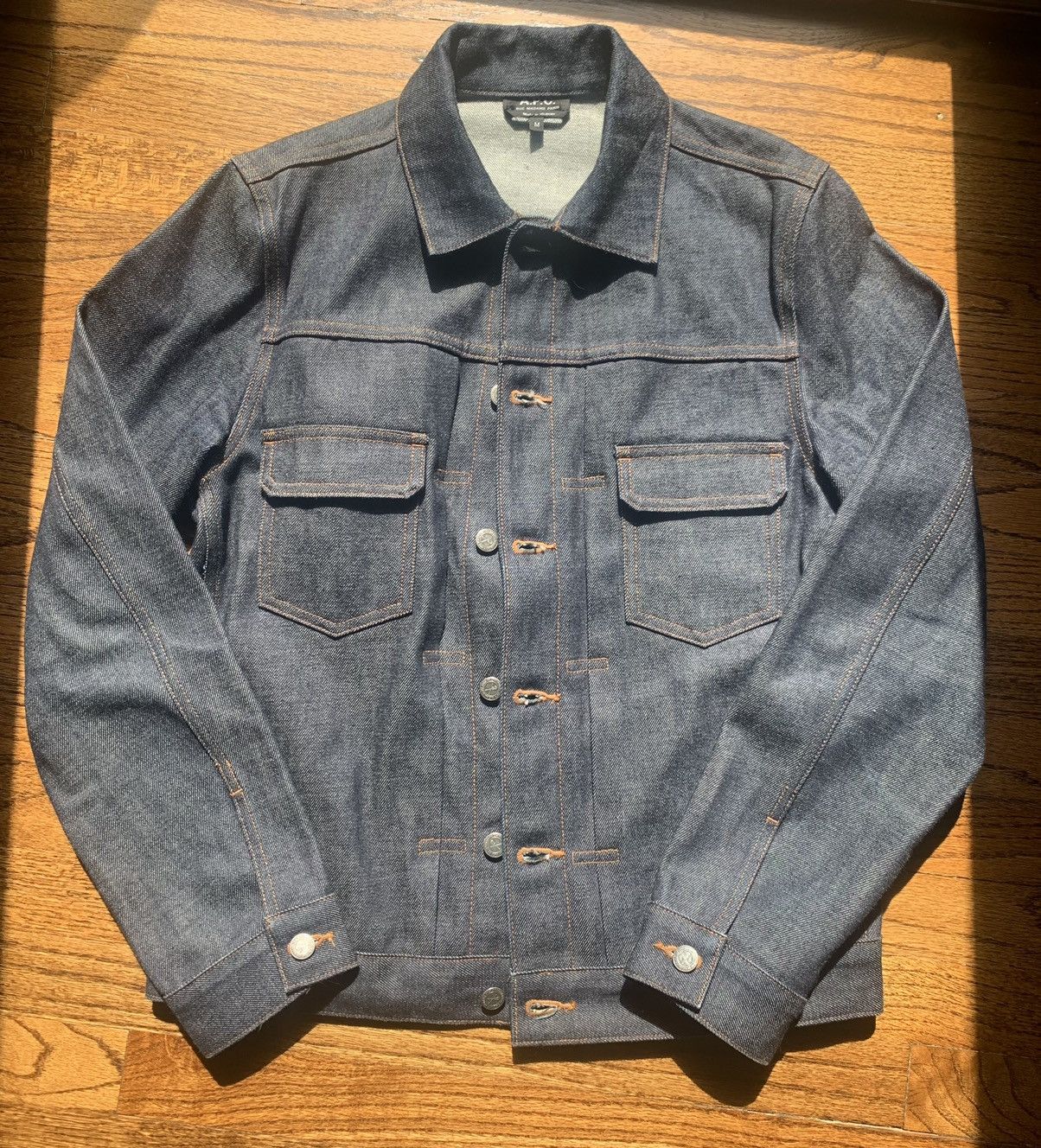 A.P.C. Apc raw denim jacket | Grailed