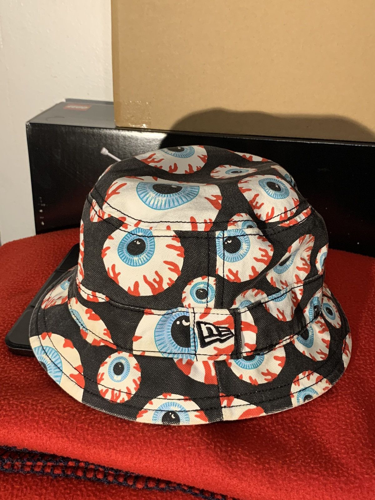 Mishka New Era Mishka ? XL Eyeball bucket Hat | Grailed