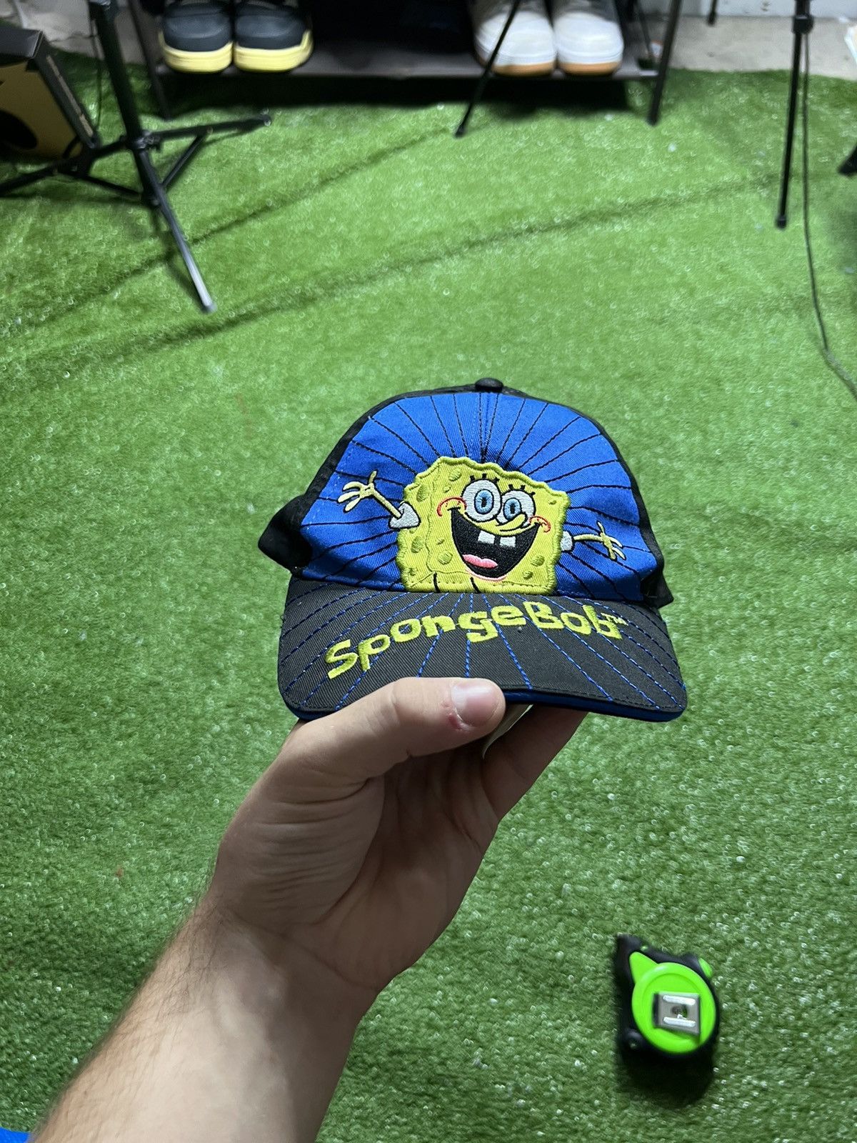 Nickelodeon × Vintage vintage spongebob squarepants spell out faded ...