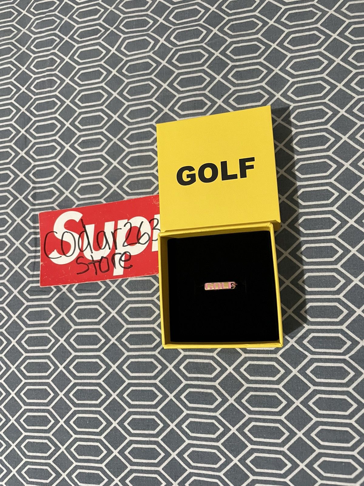 Golf Wang GOLF Wang No Strings Ring 8 Tyler, the Creator Tour Merch ...