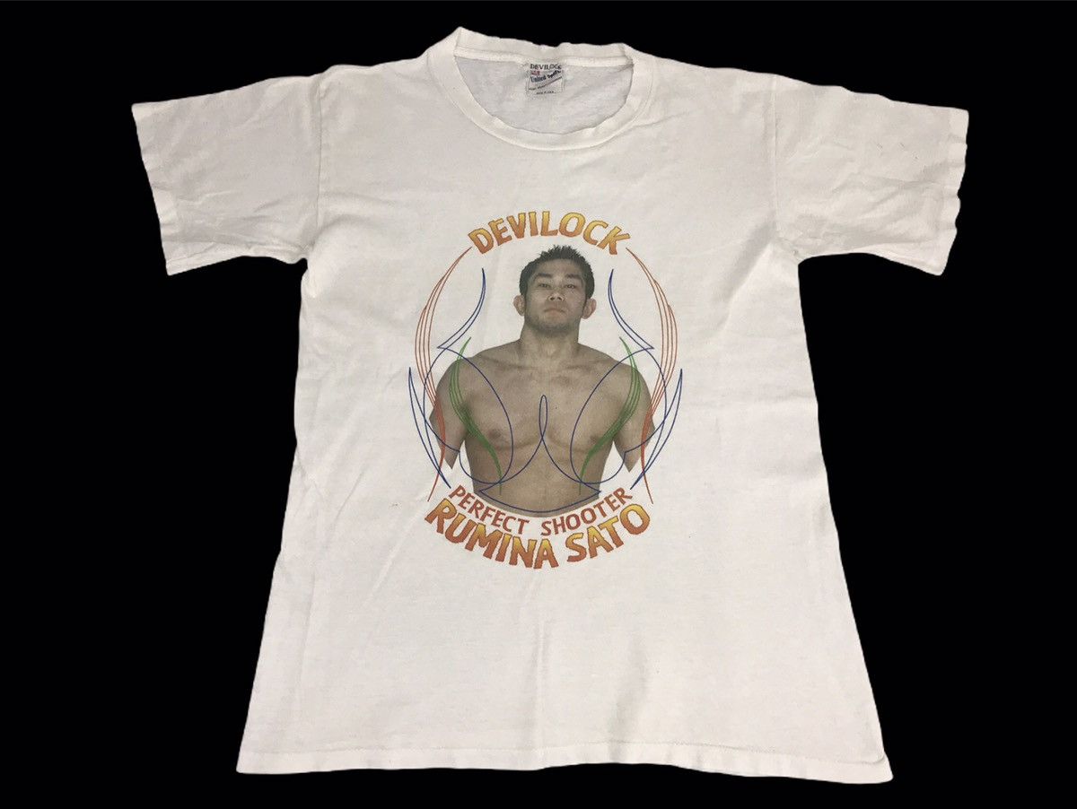 Devilock × Very Rare × Vintage Vintage 90s Devilock USA Rumina Sato Japanese Martial Artist ...