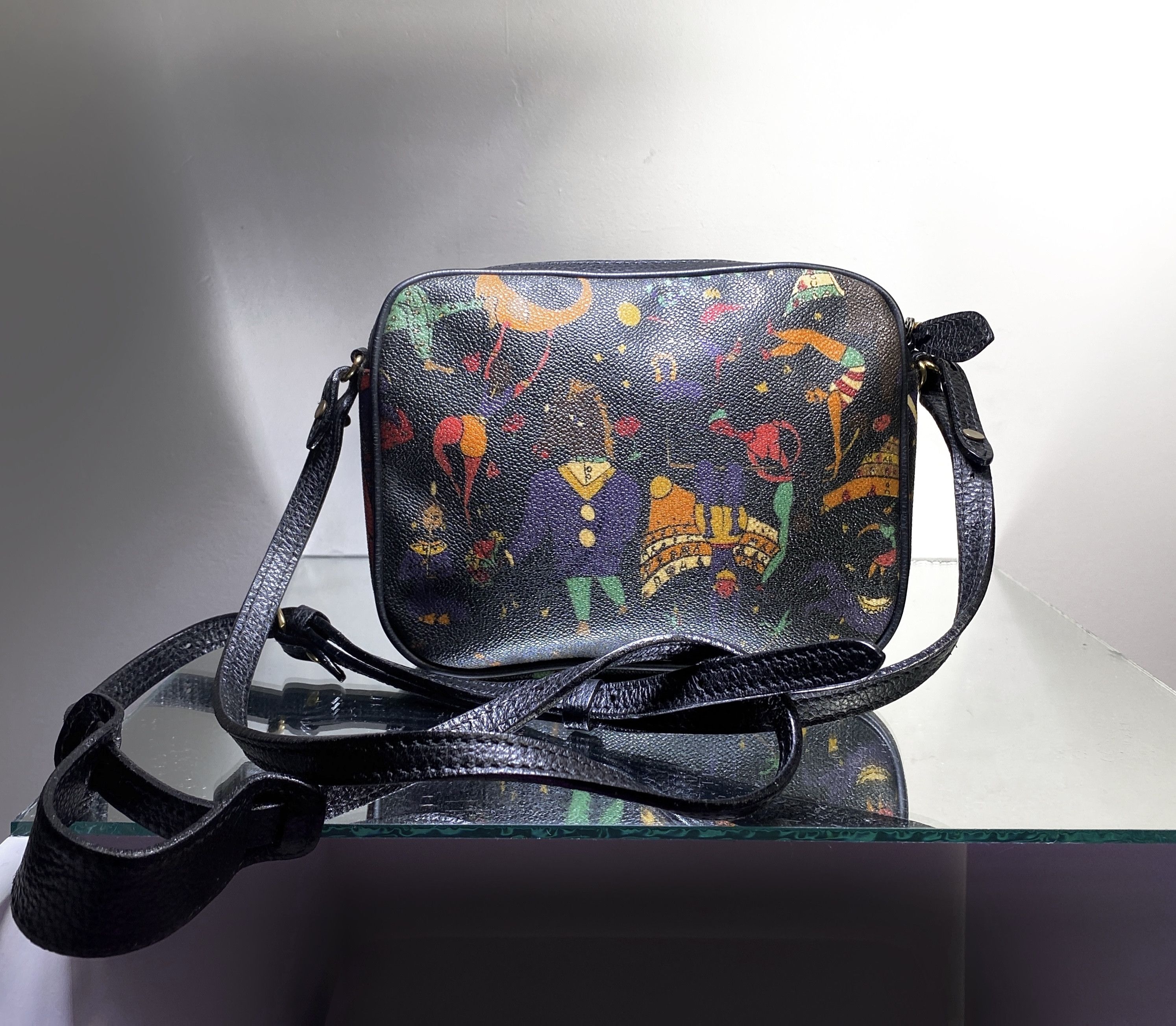 Guidi PIERO GUIDI MAGIC CIRCUS Bag Printed leather crossbody | Grailed