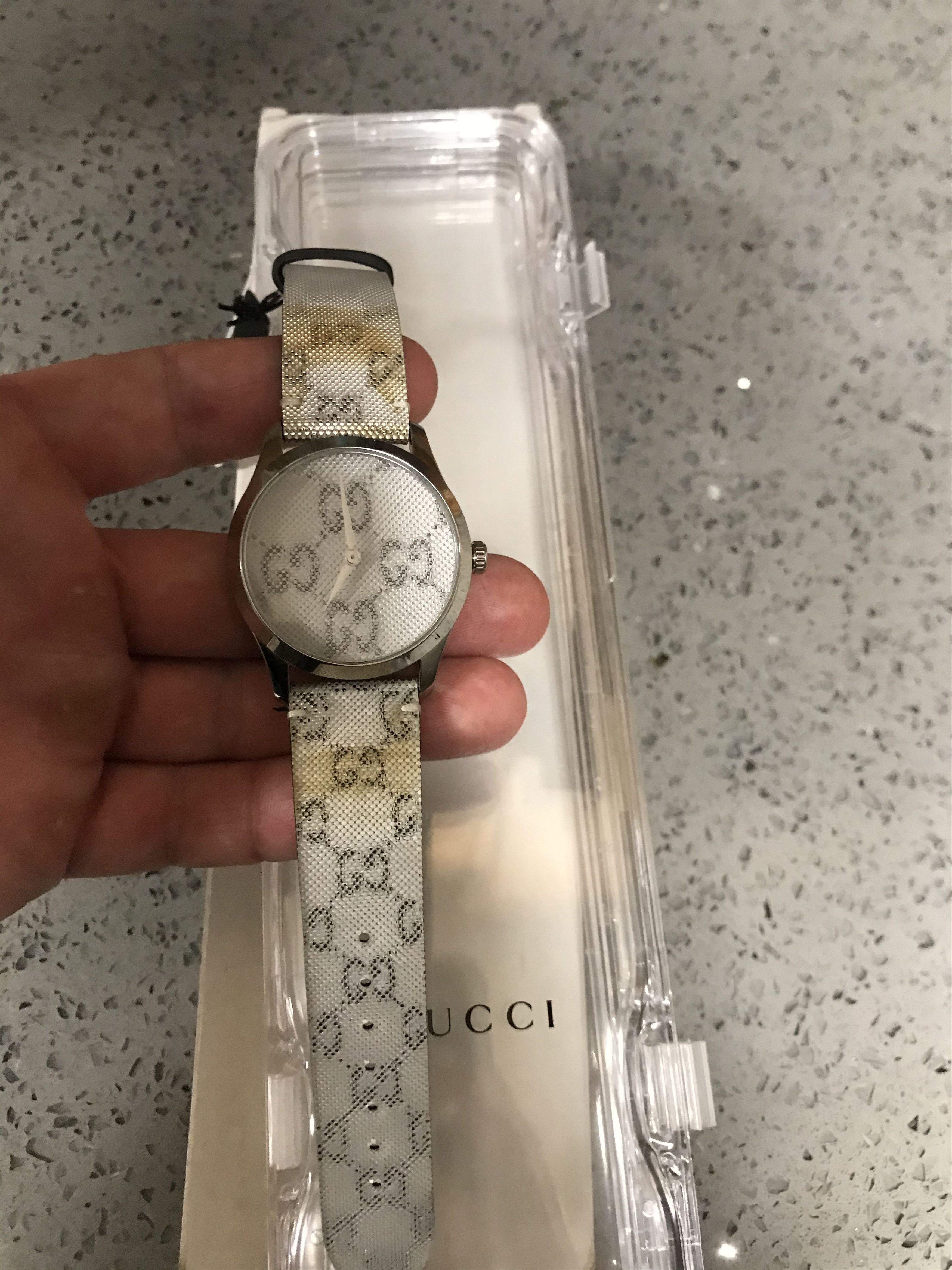 Gucci Gucci G-Timeless Hologram Watch 38mm-Women’s: Brand New. | Grailed