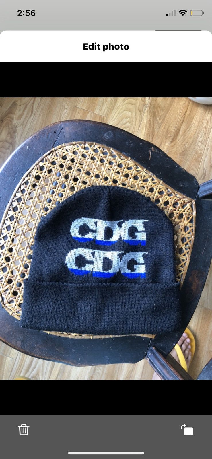 Comme des Garcons Come Des garçon Cdg beanie knit logos | Grailed
