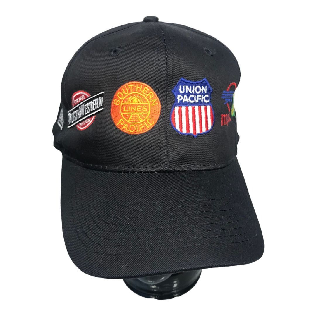 Vintage Railroad Train Cap Hat North Western Southern Pacific Union ...