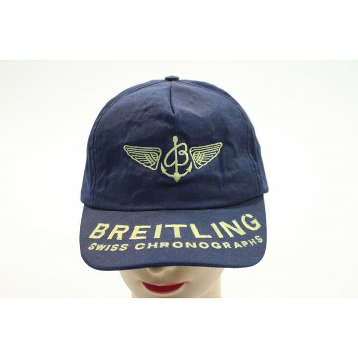 Breitling Breitling Swiss Chronograph Wrist Watch Baseball Hat Cap Mens ...