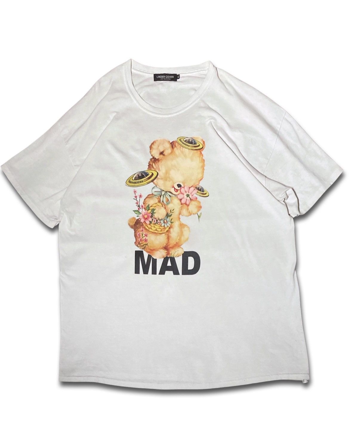 Undercover TEDDY BEAR XL MAD ALIEN GRAPHIC TEE SHIRT | Grailed