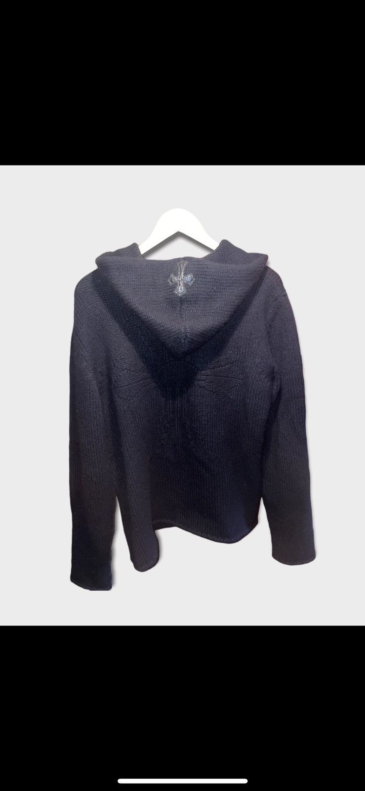 Chrome Hearts Chrome Hearts Cemetery Patch Cashmere Sweater | Grailed