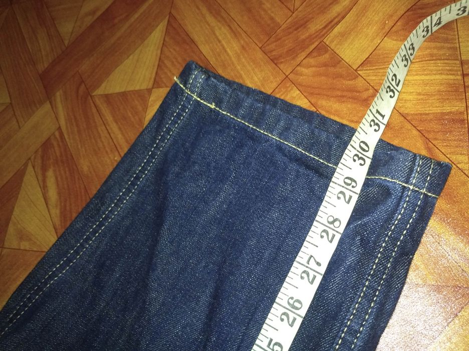 Distressed Denim Cube sugar Sashiko patchwork short jeans | Grailed