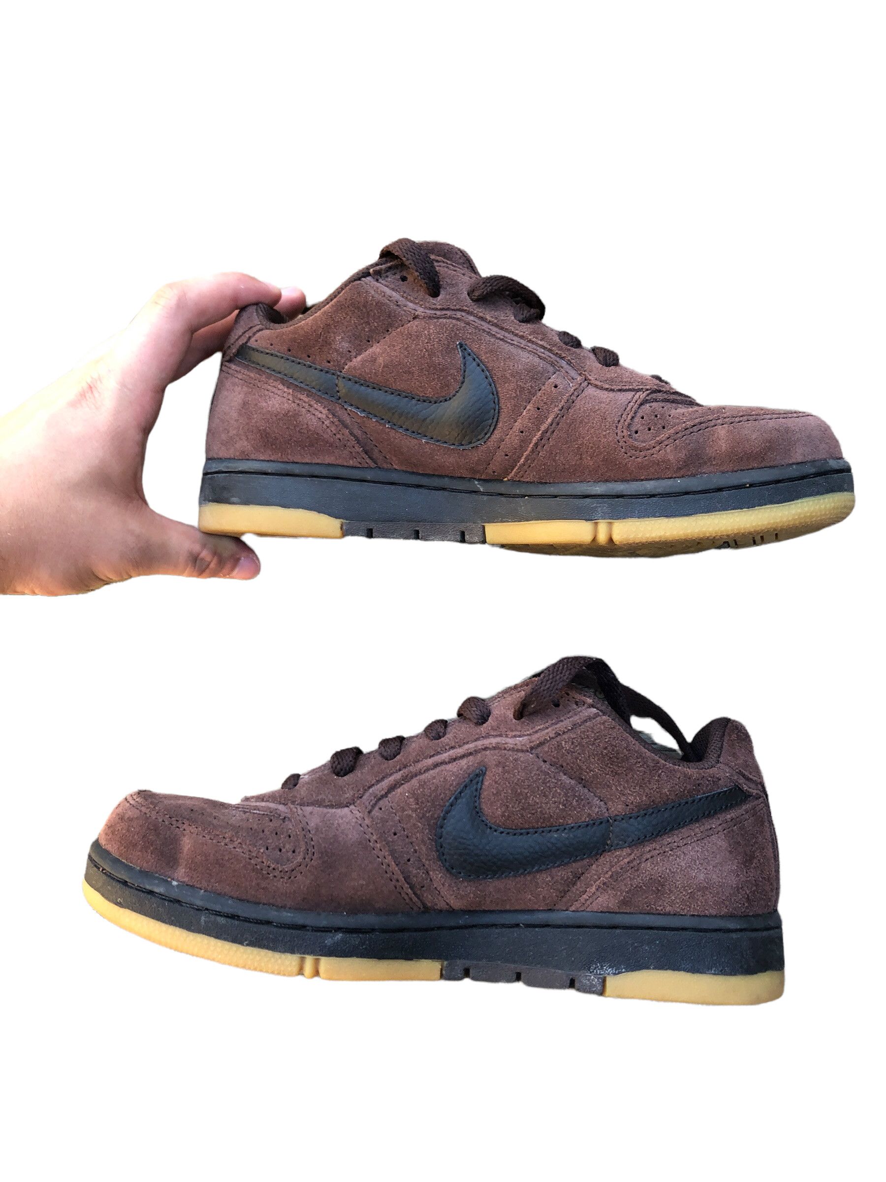 Nike × Vintage Vintage 2006 Nike Dunk Low Suede PRB X FRAGMENT Fujiwara ...