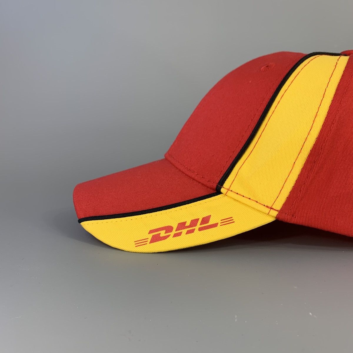 Streetwear DHL Red Yellow Cap 💙💛💙💛 | Grailed