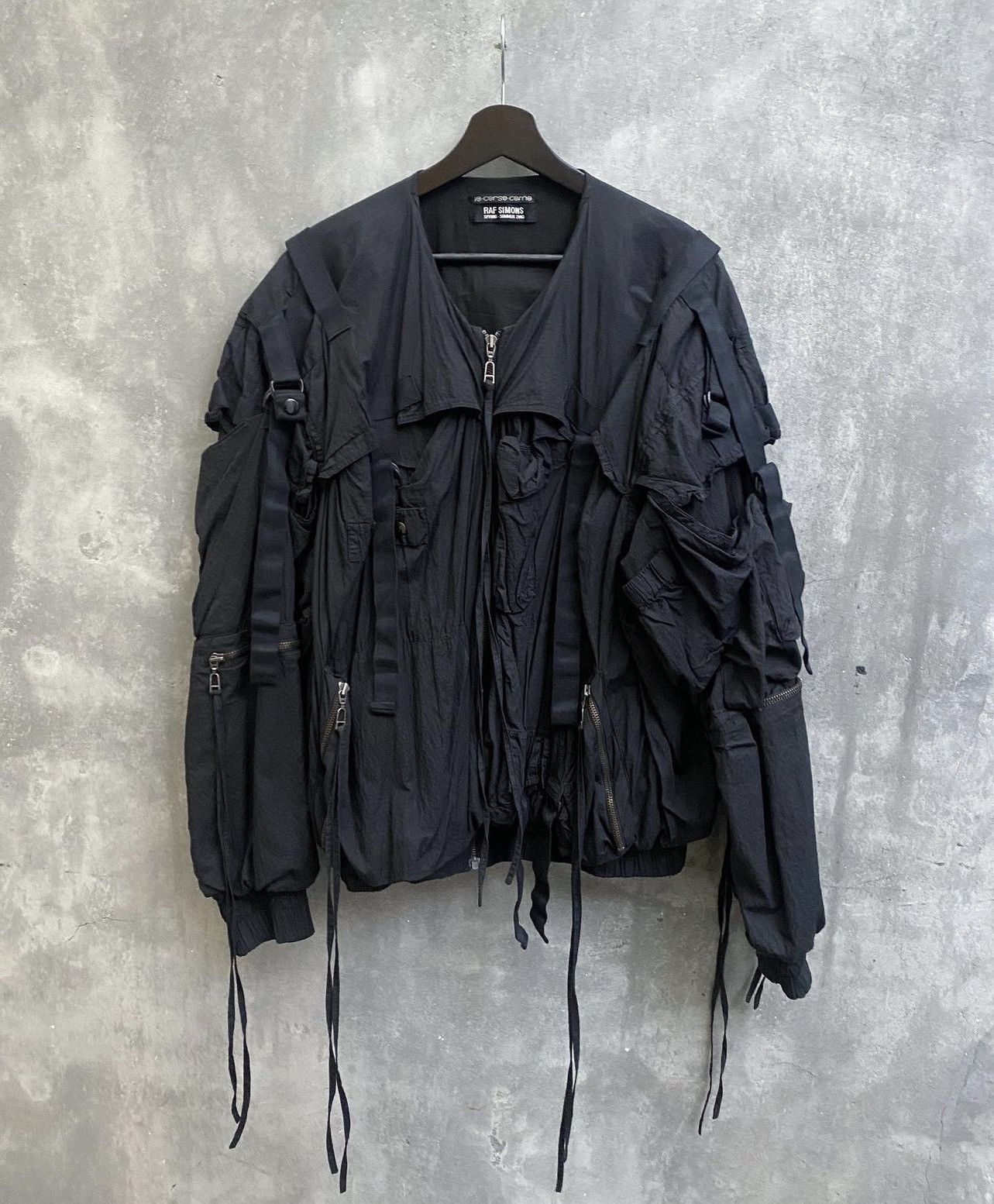 Raf Simons Raf Simons Consumed Parachute Bomber SS’03 | Grailed