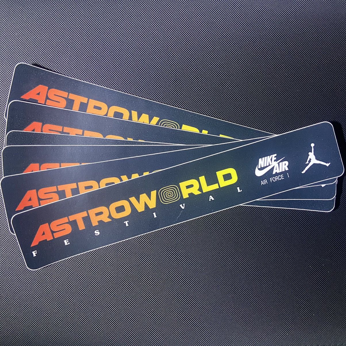 Travis Scott Travis Scott AstroFest Stickers | Grailed