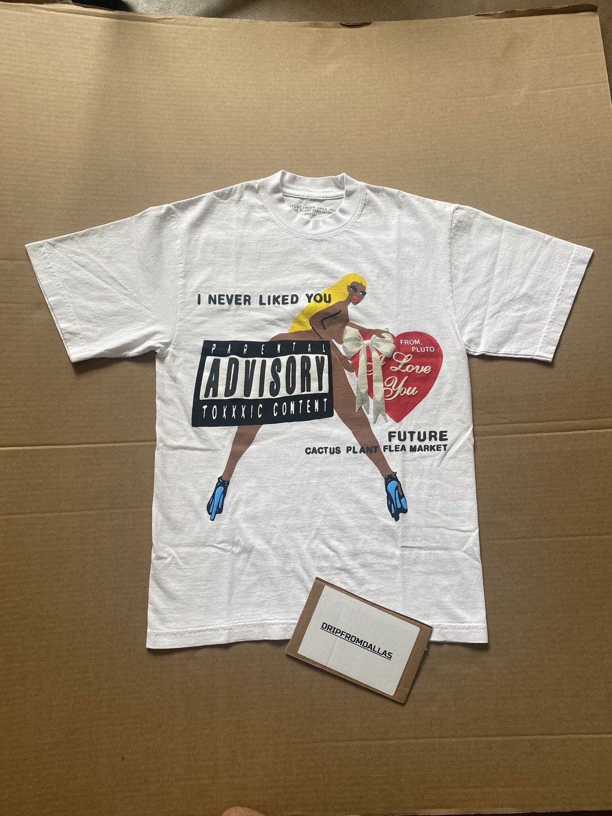 Cactus Plant Flea Market Future x CPFM I Never Liked You Tee (small ...