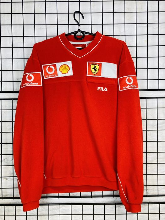 Fila Ferrari Fila vintage fleece F1 racing shell 90s Italy | Grailed