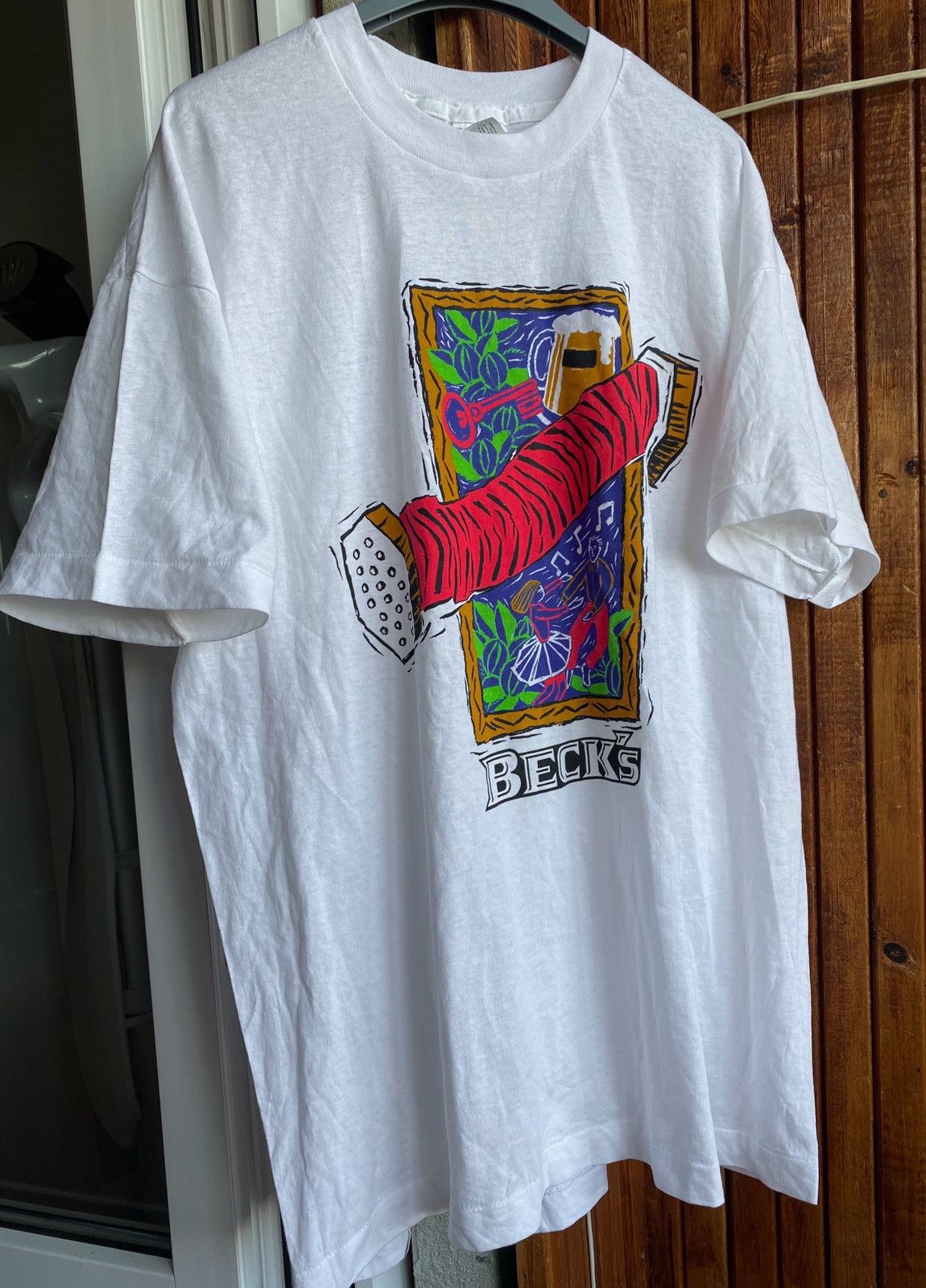 Vintage Vintage Screen Becks Stars Rare Band Tees | Grailed