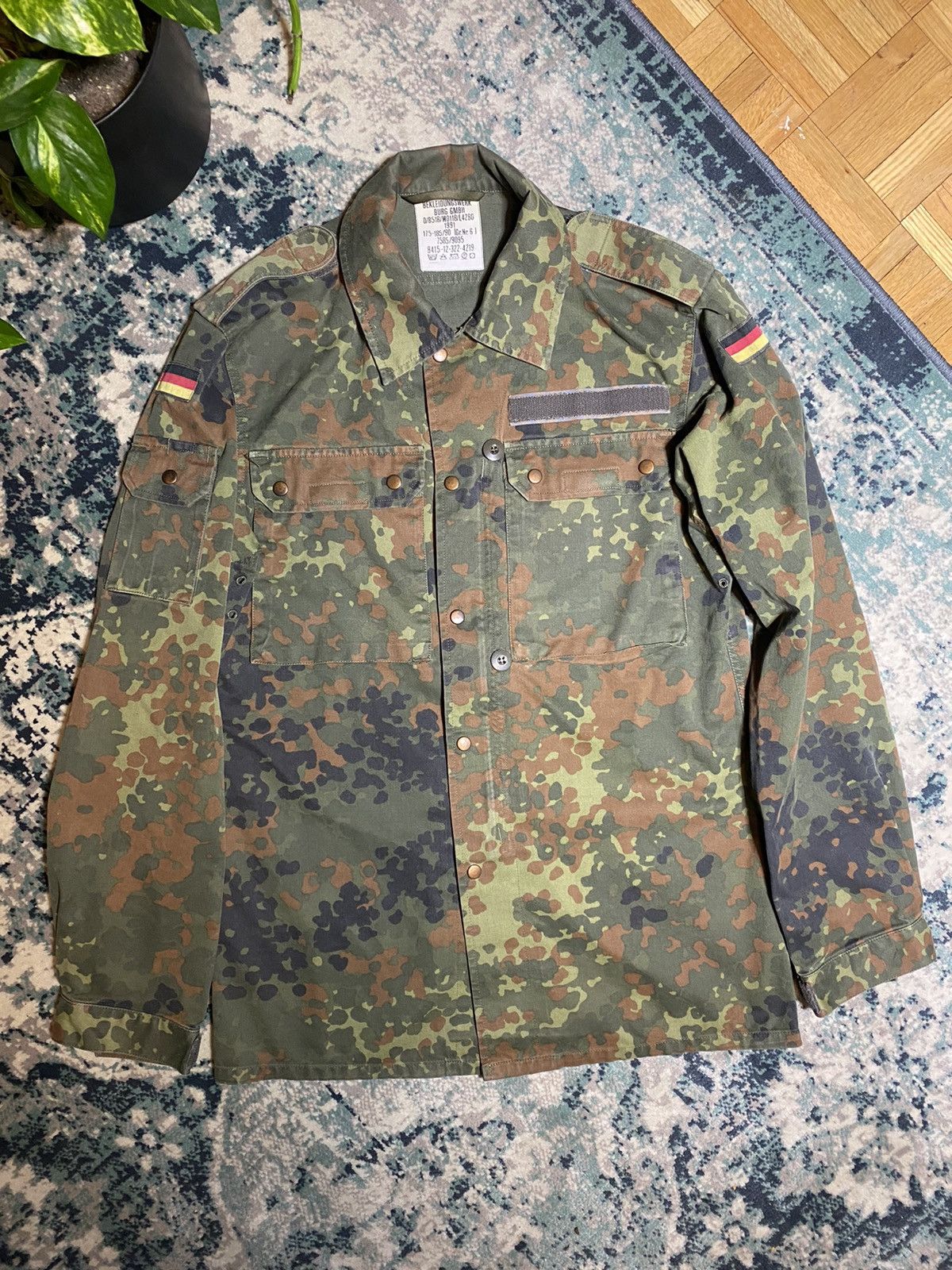 Camo × Military × Vintage VINTAGE 1991 CAMO GERMANY MILITARY CONTRACT ...
