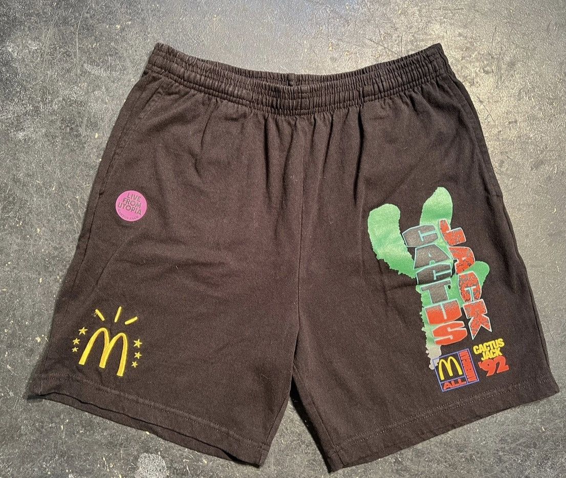 Travis Scott Travis Scott x McDonalds All American ’92 II Shorts | Grailed