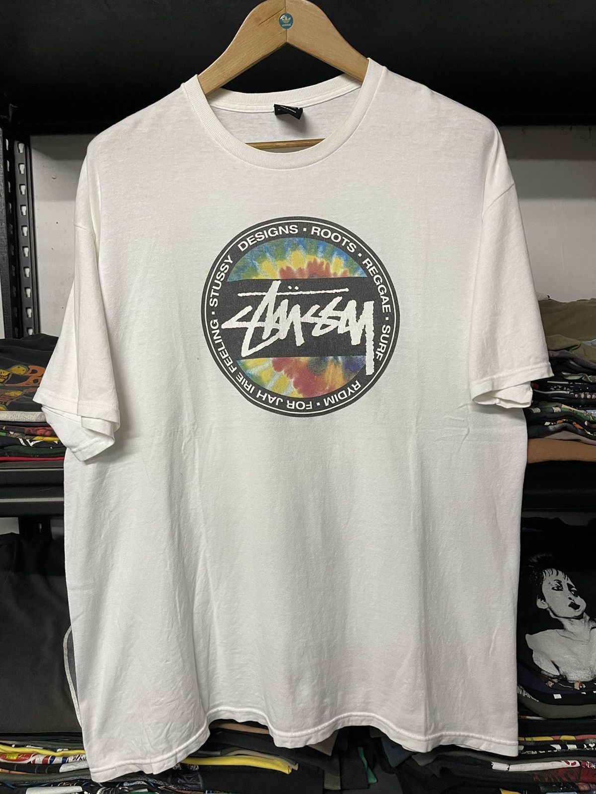 Vintage Vintage Stussy Designs Roots Raggae Surf Tees | Grailed