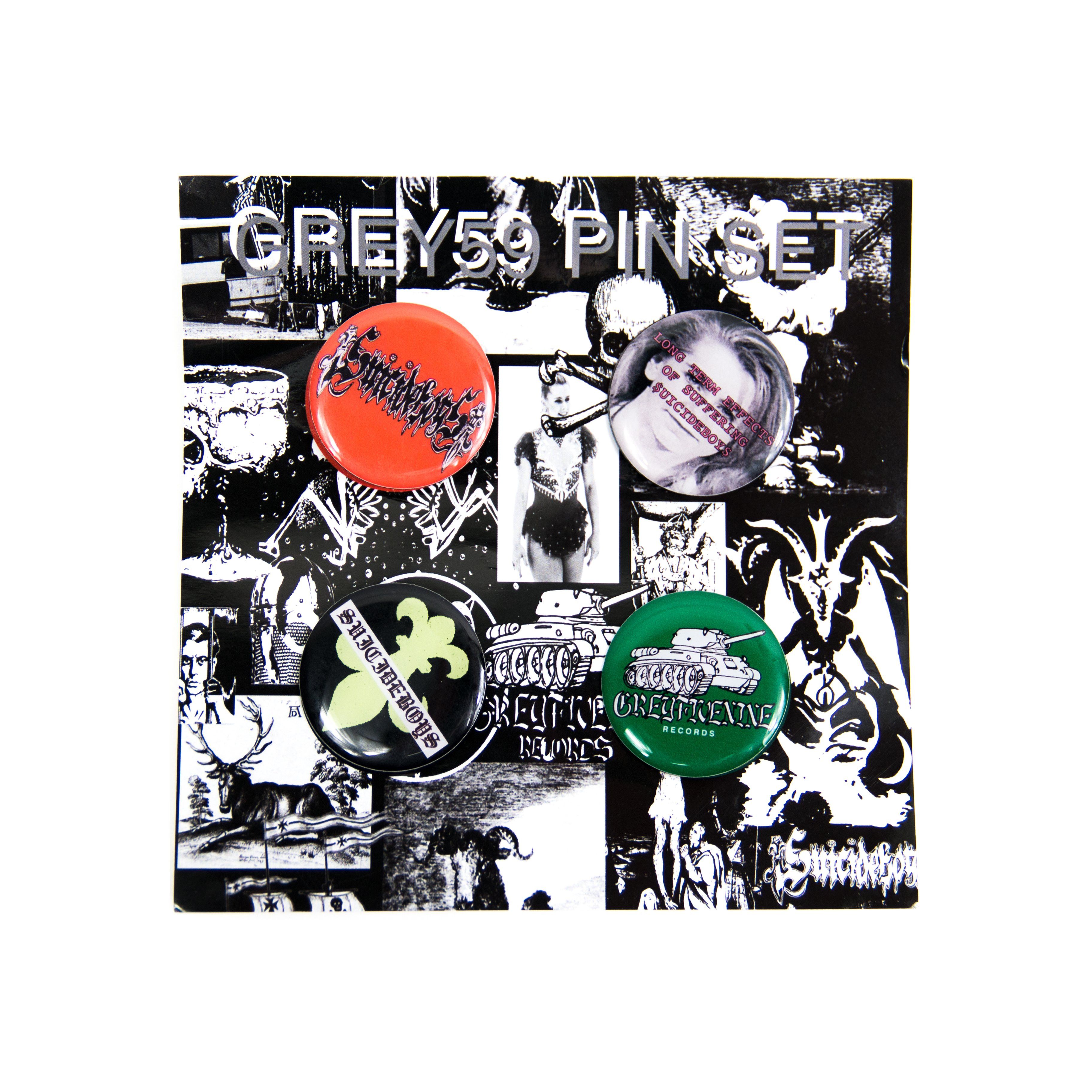G59 Records G59 SUICIDEBOYS $B PIN SET | Grailed