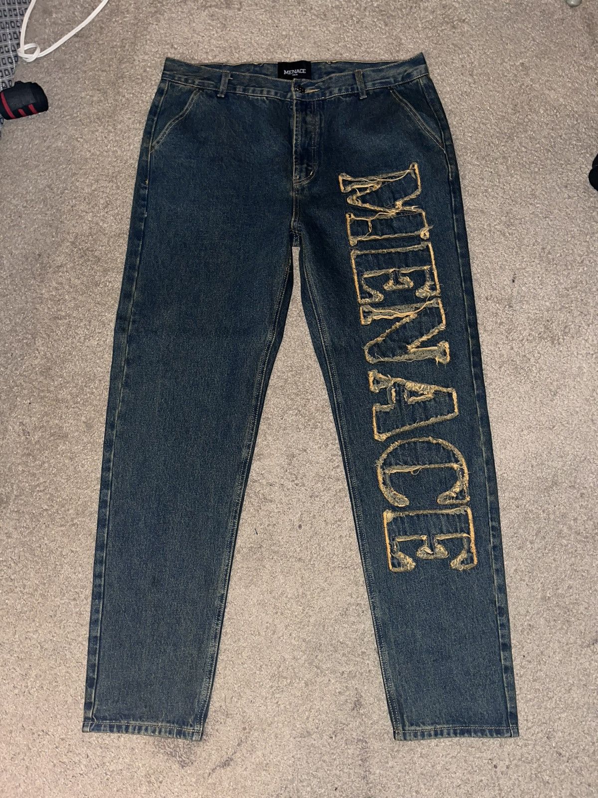 Menace Menace Los Angeles Stencil Denim | Grailed
