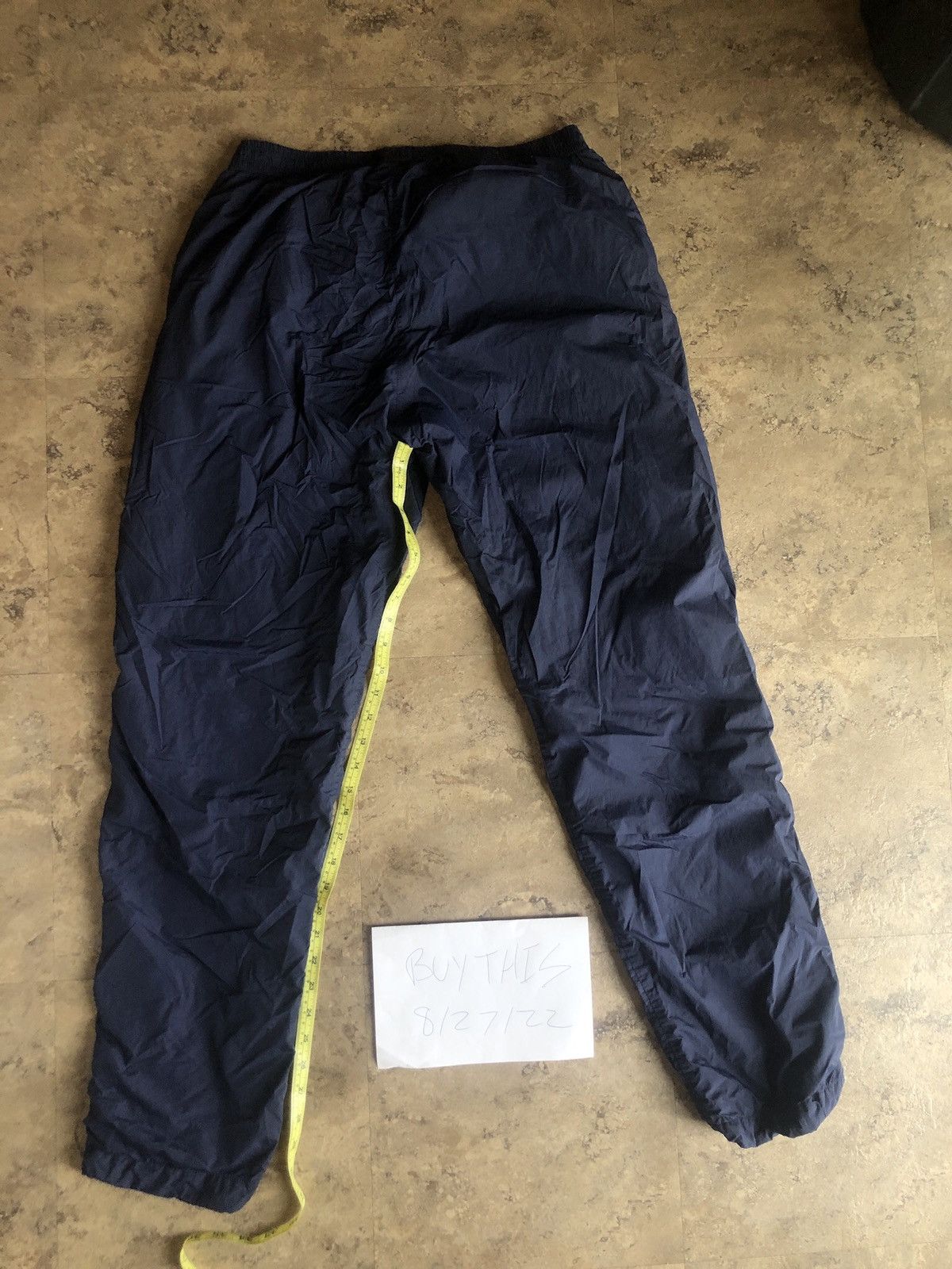 Uniqlo NAVY BLUE UNIQLO TRACK PANTS | Grailed