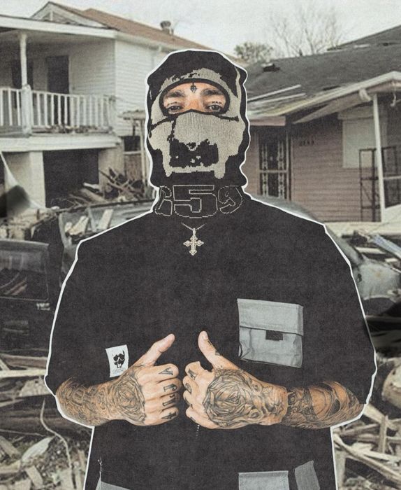 G59 Records SUICIDEBOYS LOGO KNIT SKI MASK | Grailed