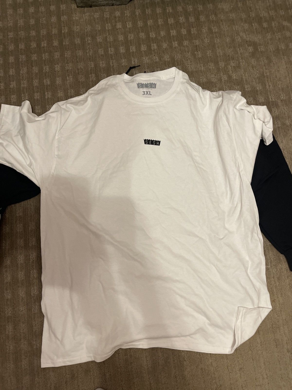 Teamsesh Teamsesh plain white t 3XL | Grailed