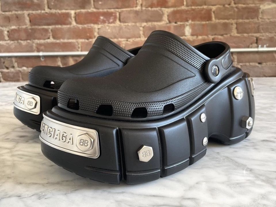 Balenciaga Balenciaga Hardcrocs sandals | Grailed