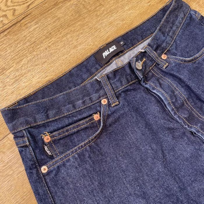Palace palace button fly denim baggy pants | Grailed