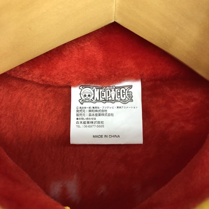 One Piece Vintage ONE PIECE Monkey D Luffy Red Vest #2257-78 | Grailed