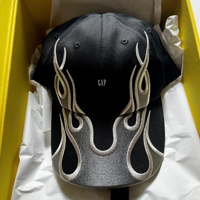 Gap YEEZY GAP BLACK FLAME CAP | Grailed