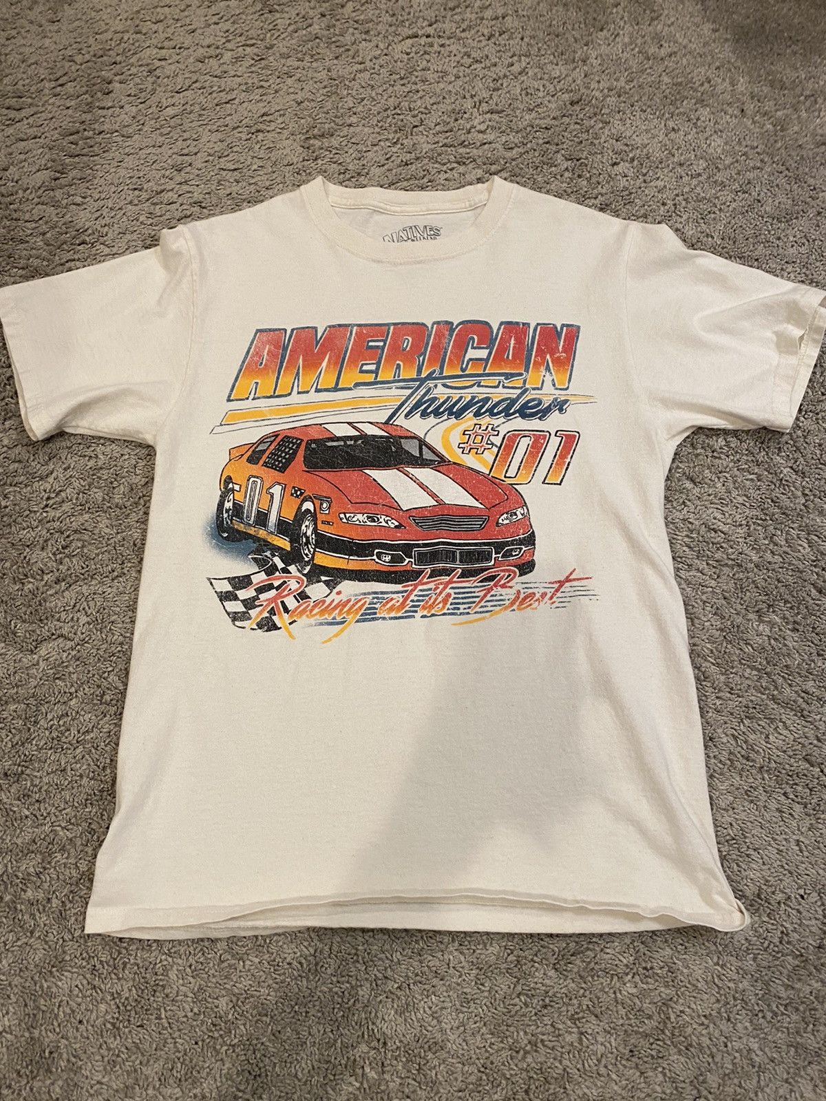 NASCAR × Vintage Cream nascar tee | Grailed