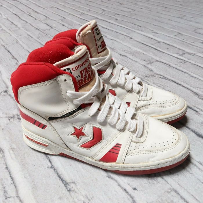 Converse Vintage Rare Converse Fast Break Basketball Shoes Size 9.5 ...