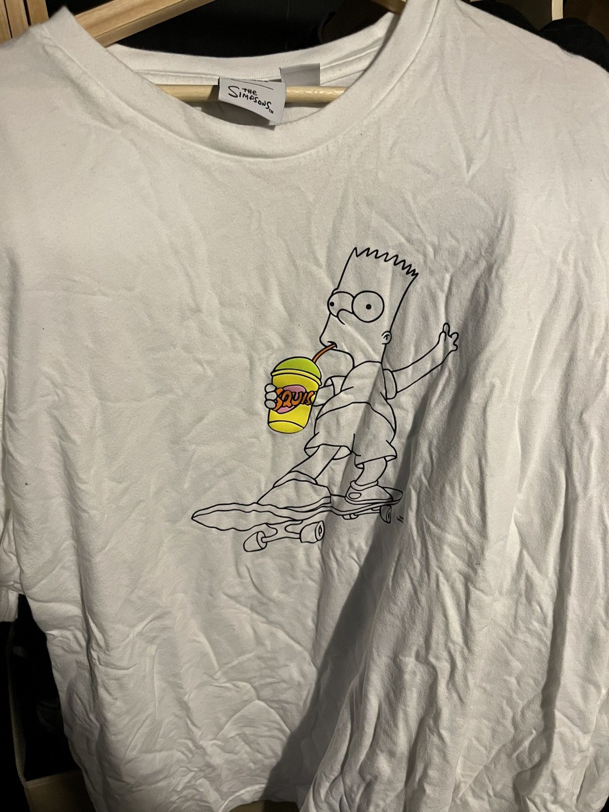 Adidas × The Simpsons Adidas Bart Simpsons shirt | Grailed