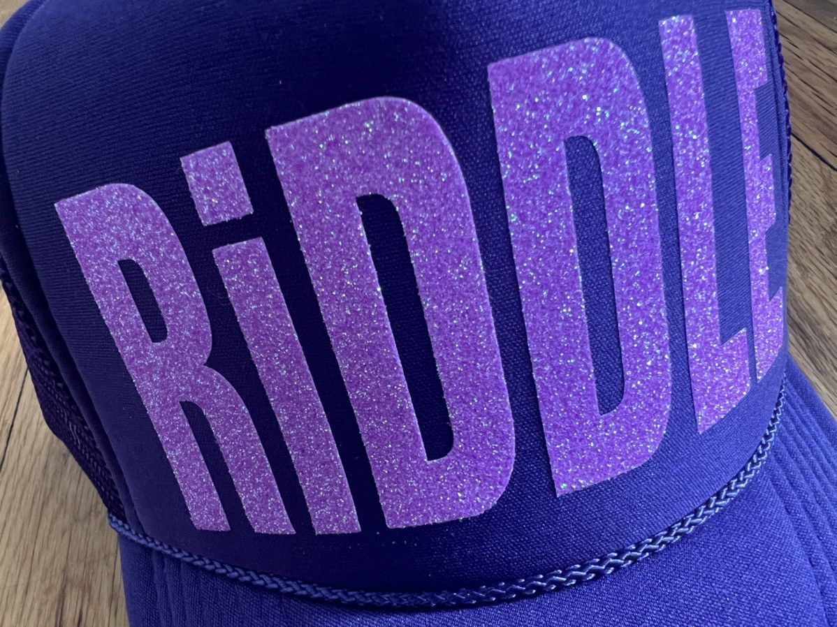 Streetwear Purple Sparkle RiDDLE Hat | Grailed