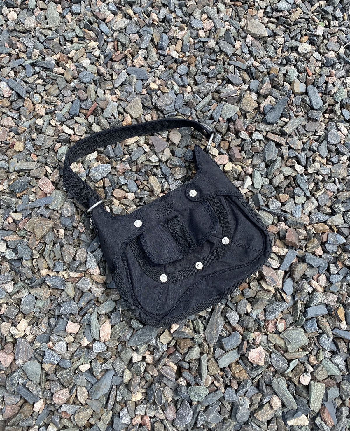 Vintage VINTAGE GEORGE GINA LUCY TOTE BAG BLACK | Grailed