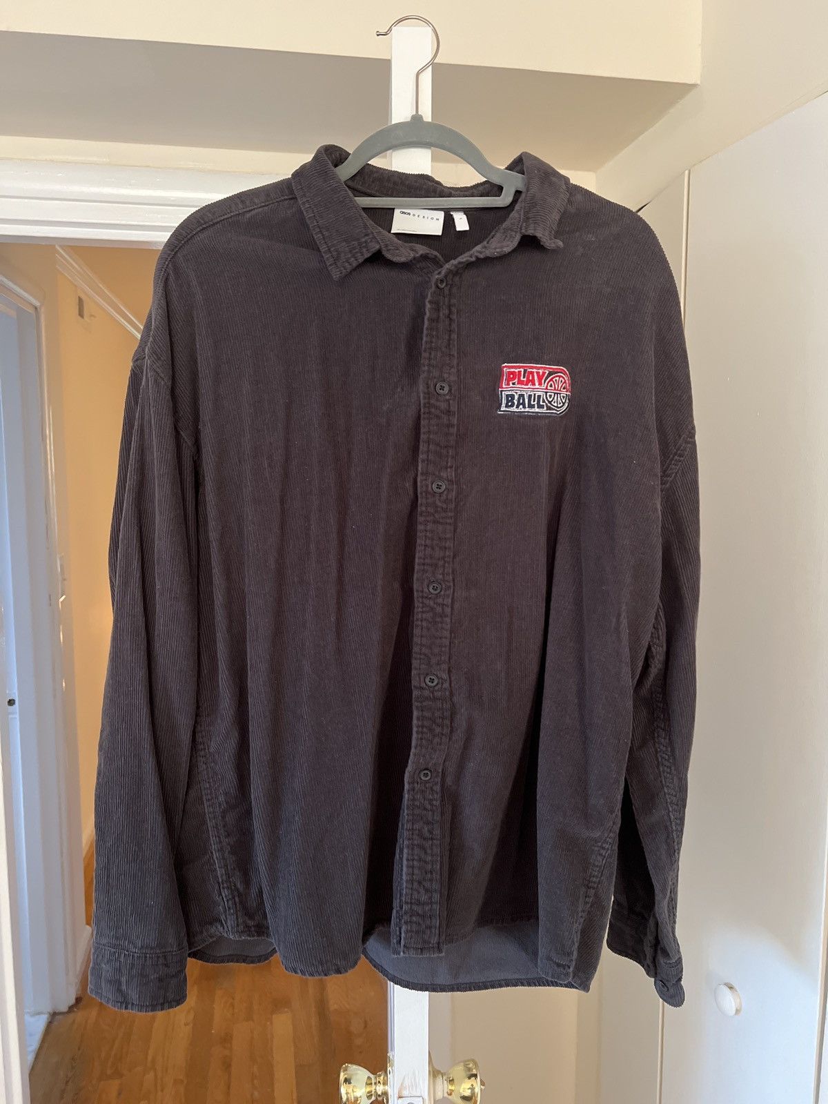 Asos × NBA ASOS Corduroy ‘Play Ball’ button-down | Grailed