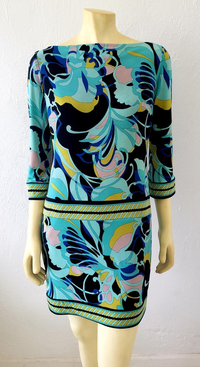 Designer Trina Turk dress 2 mid century mod Emilio style | Grailed