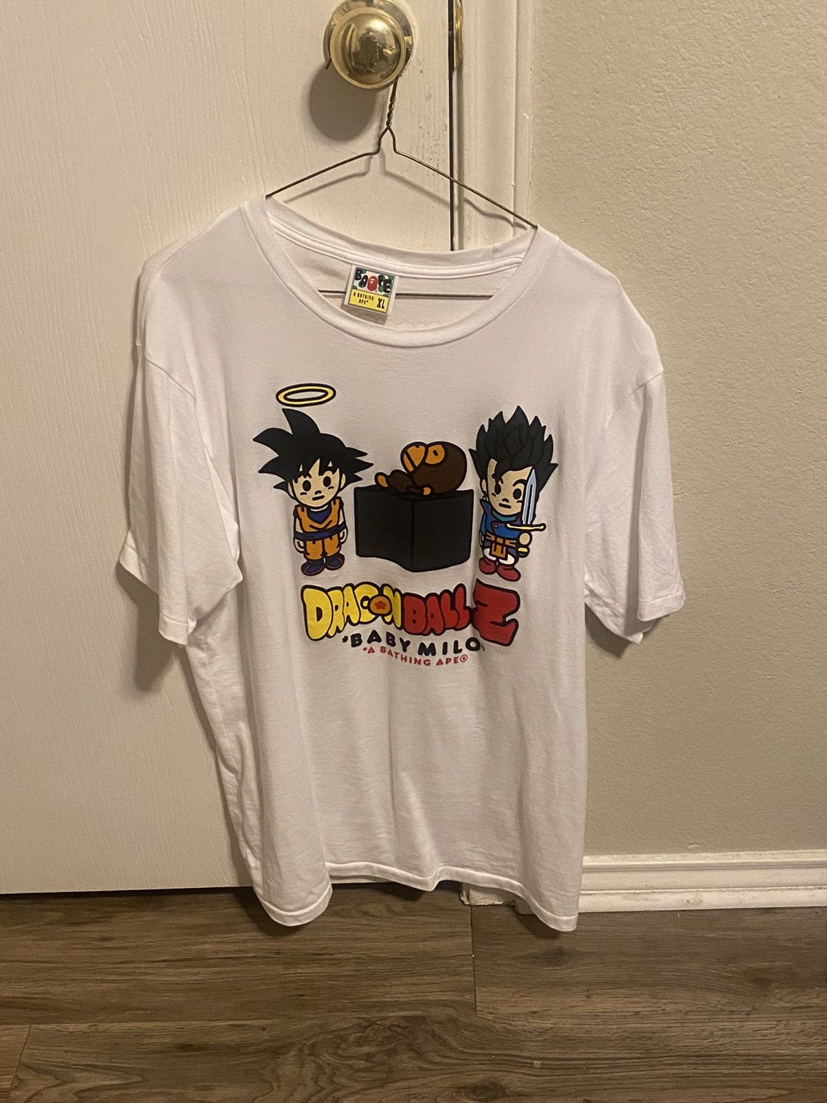 Bape Bape x DBZ Gohan tee | Grailed