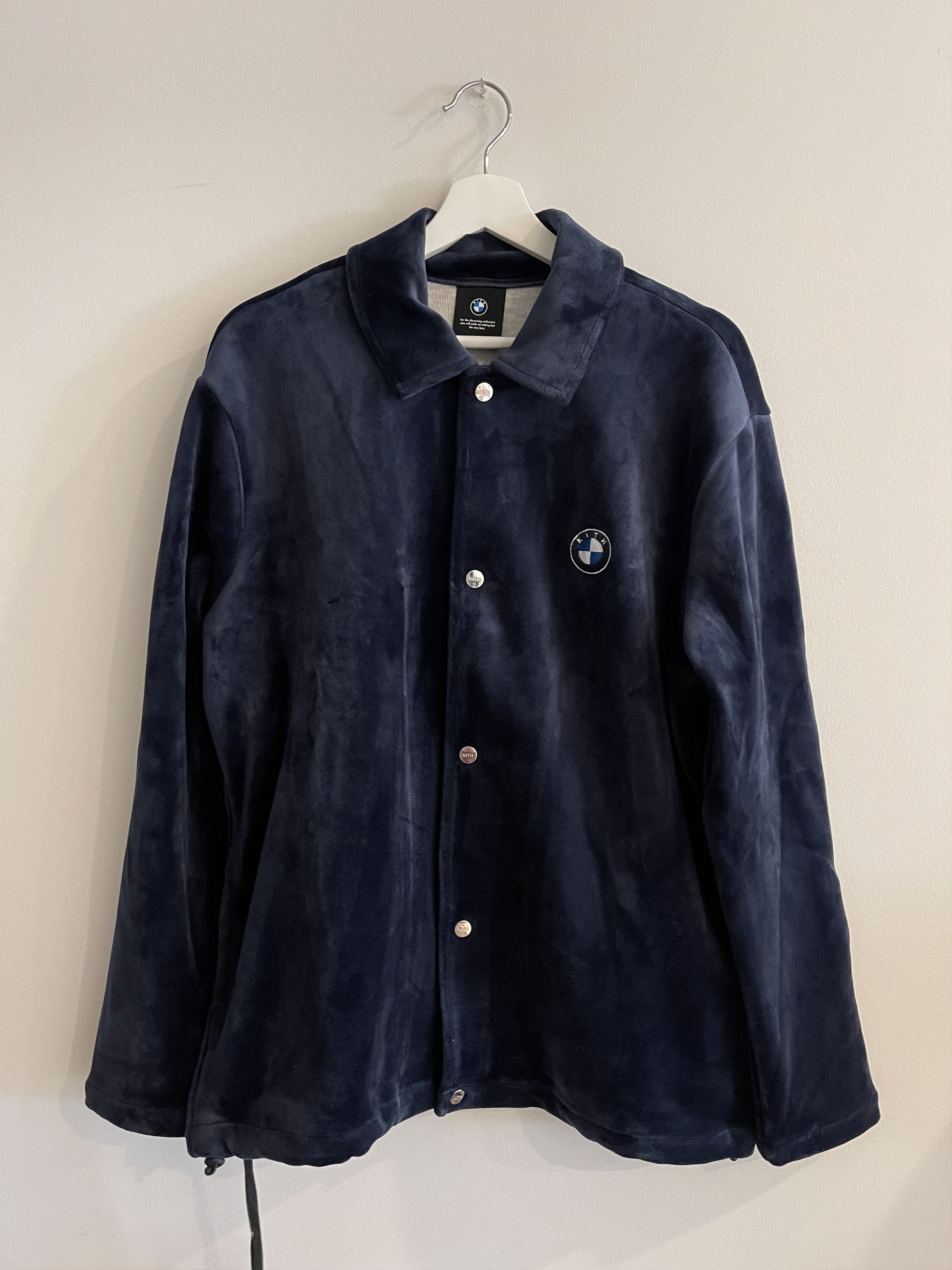 Kith FUTURE GRAIL KITH x BMW Velour Coaches Jacket (M) | Grailed