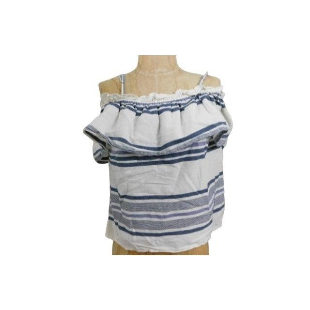 Splendid Mills Splendid Size M Medium Boho Striped Ruffle Trim Cold Shoulde | Grailed