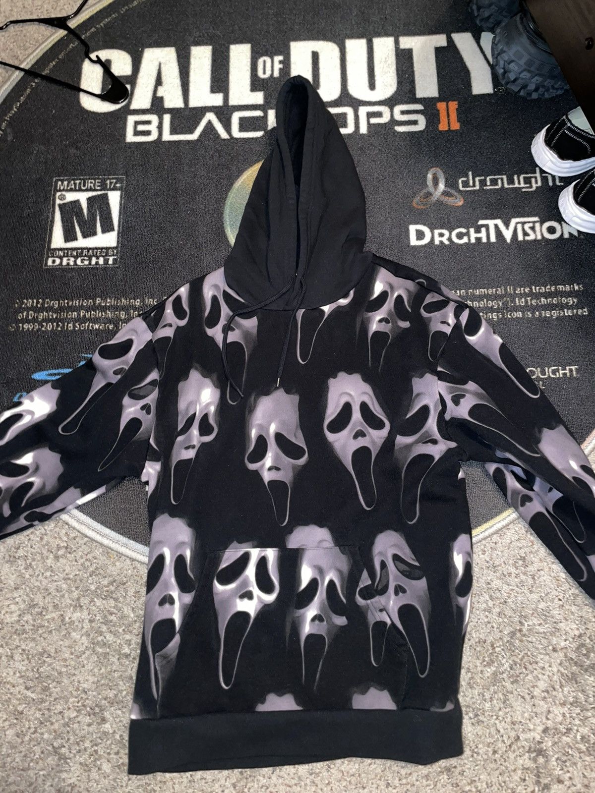 Streetwear Dumbgood “Ghostface” full hoodie | Grailed