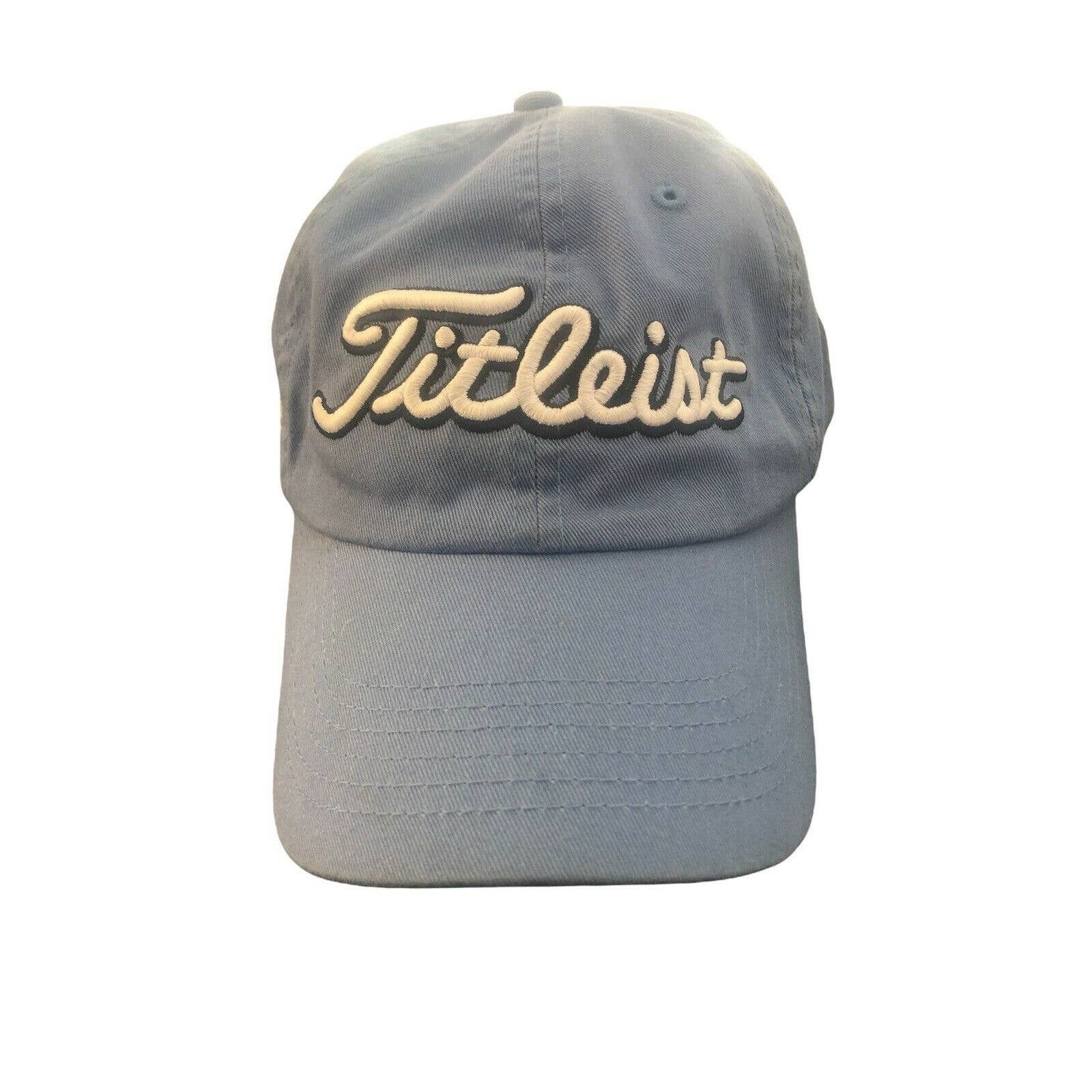 Titleist TITLEIST Golf Hat Cap Blue Strap Back White Letters | Grailed