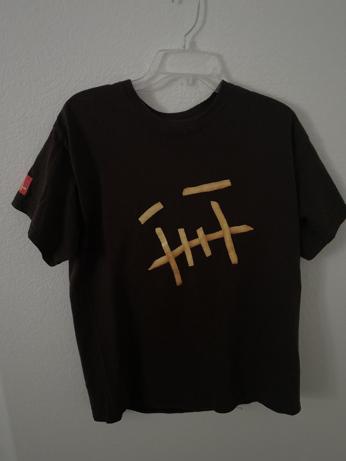 Streetwear × Travis Scott Travis Scott McDonalds Fries Tee | Grailed