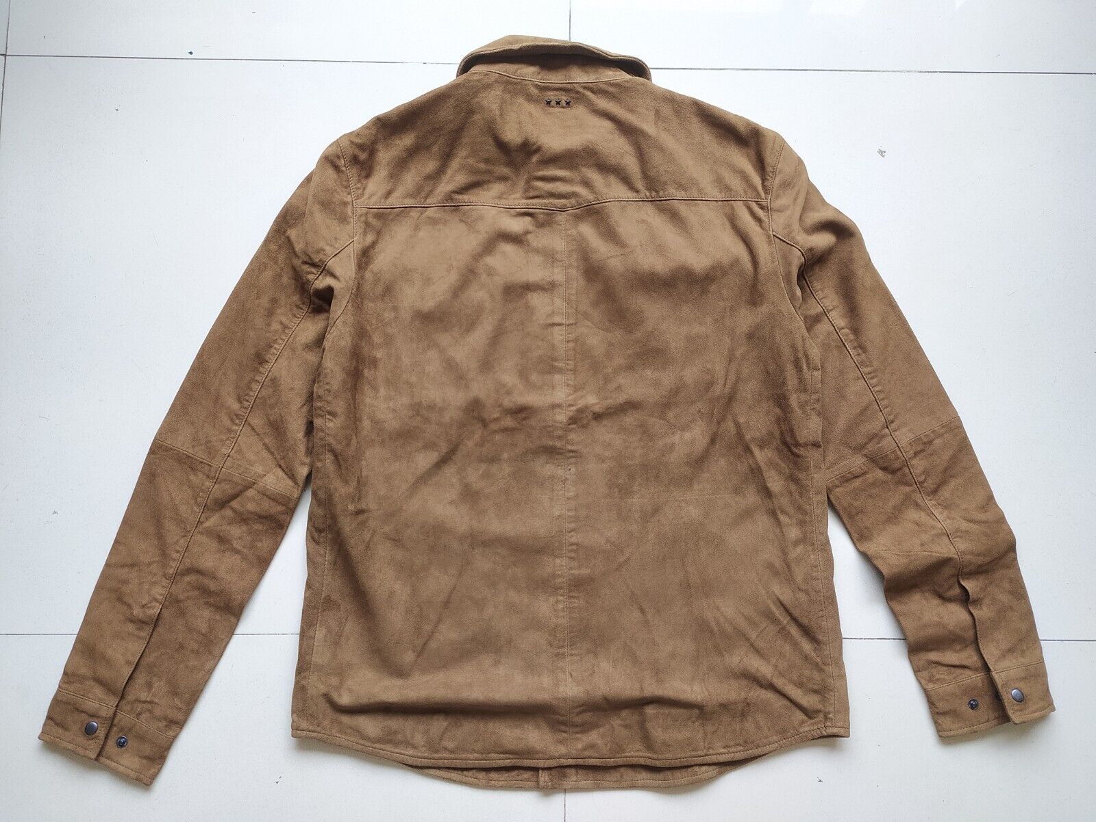 John Varvatos John Varvatos Star USA Shilo Light Suede Jacket | Grailed
