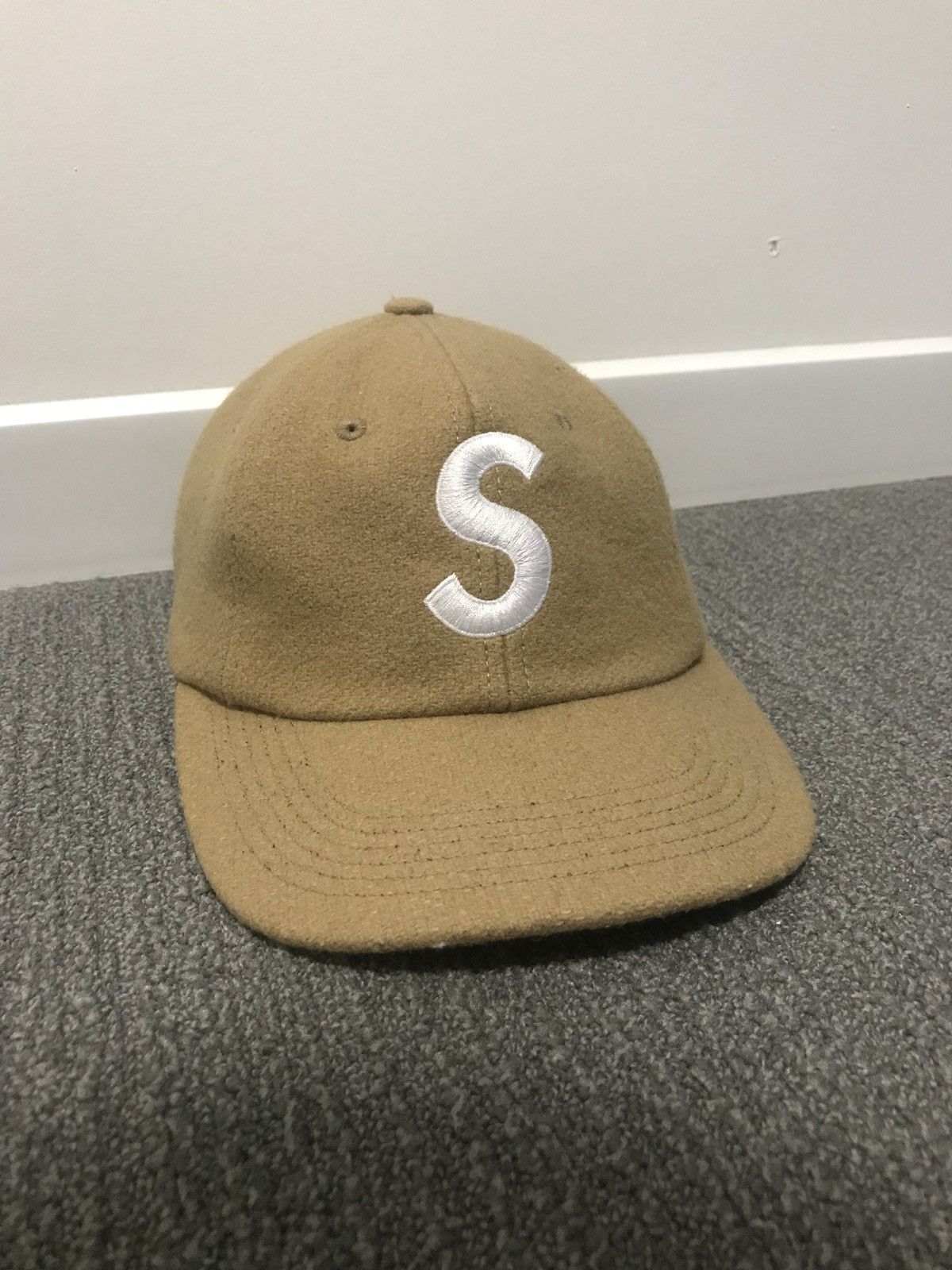 Supreme S Logo Hat Cap | Grailed