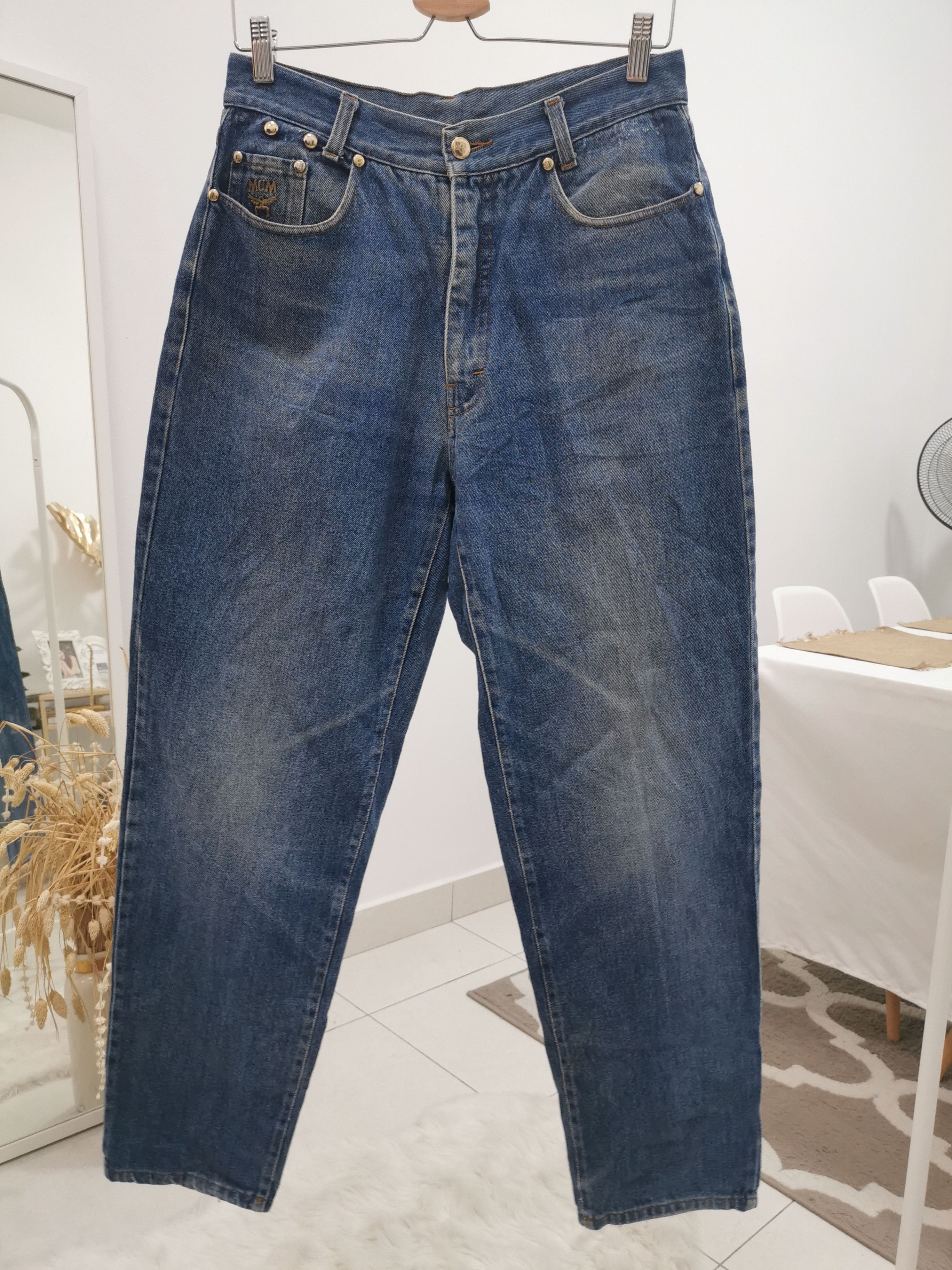 MCM × Vintage Vintage MCM sportstyle denim jeans | Grailed