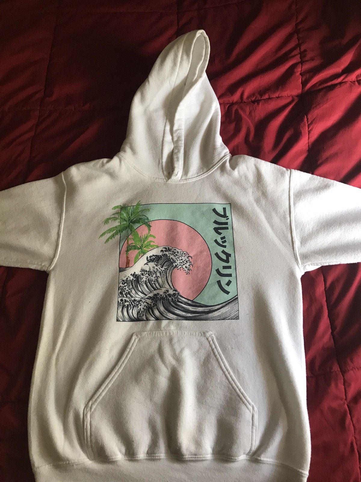 Japanese Brand Japanese Wave Hoodie | Grailed