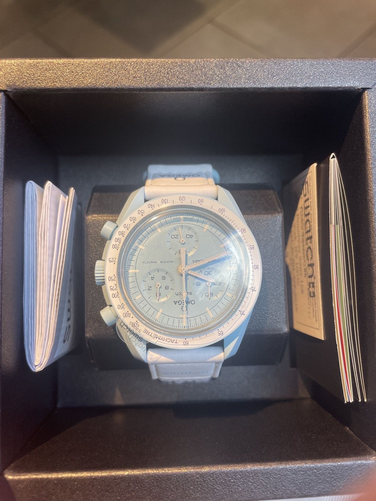 Omega × Swatch Mission to Uranus swatch x omega | Grailed
